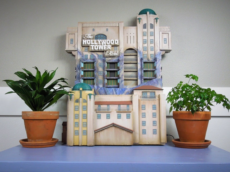 Tower of Terror Disneyland Scale Model - Etsy