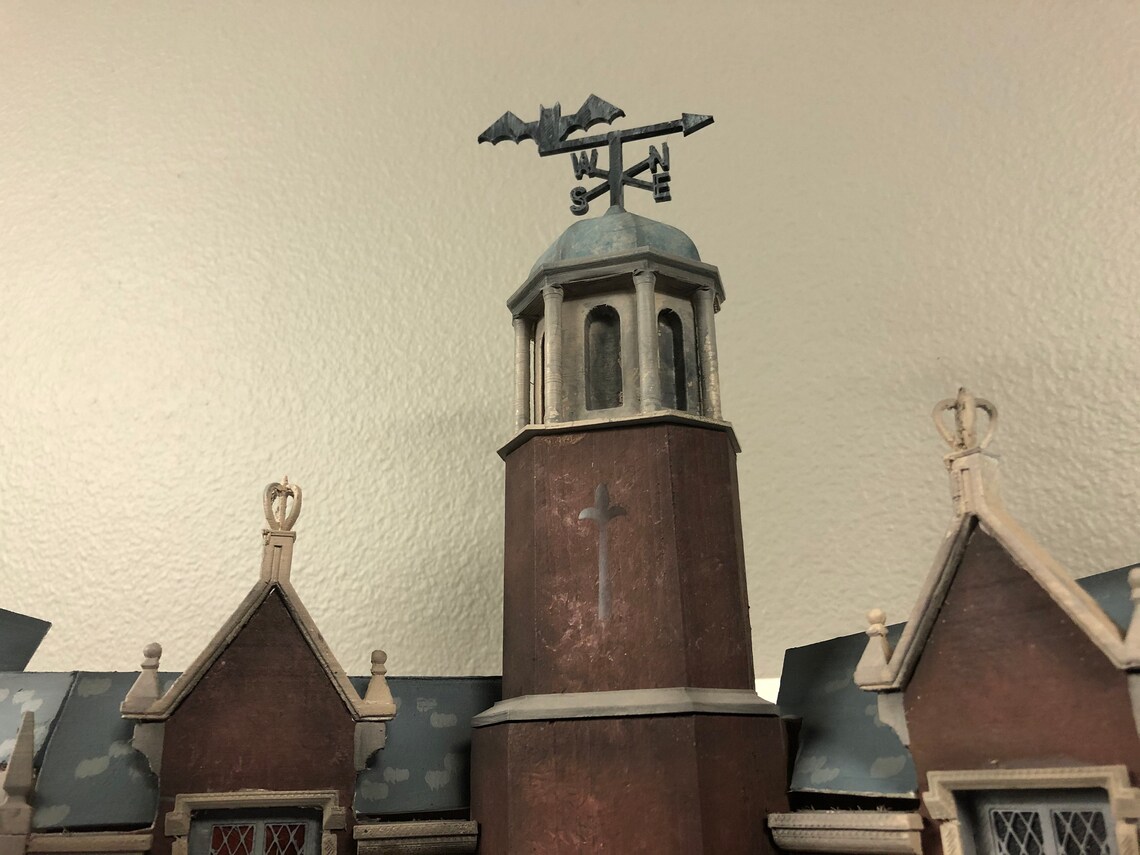 Haunted Mansion Scale Model - Etsy