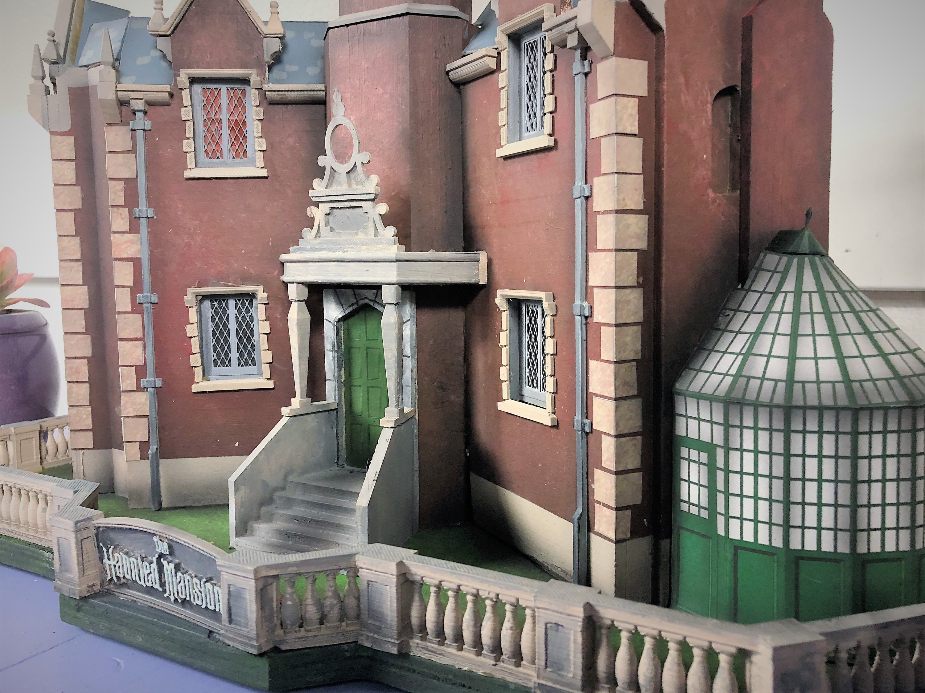 Haunted Mansion Scale Model - Etsy