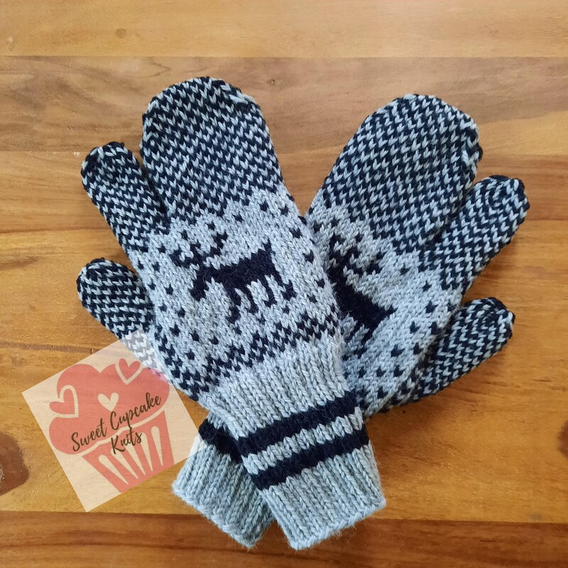 Mens Wool Mittens - Etsy