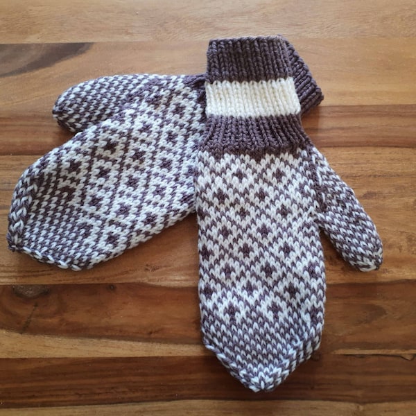 Mens Wool Mittens - Etsy