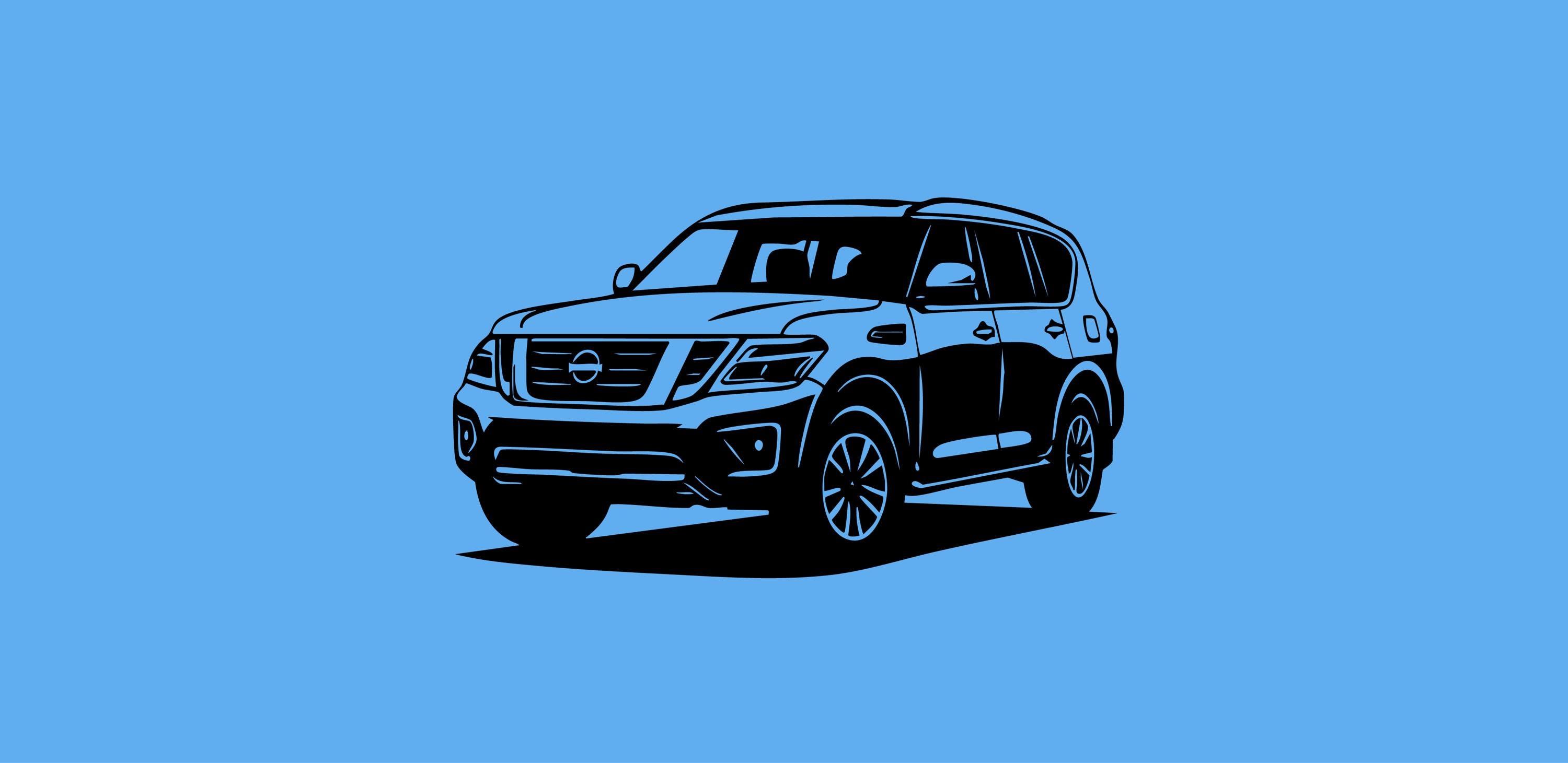 Nissan Patrol Vector Graphic | Off-road SUV, 4x4 (PNG, EPS) - Etsy