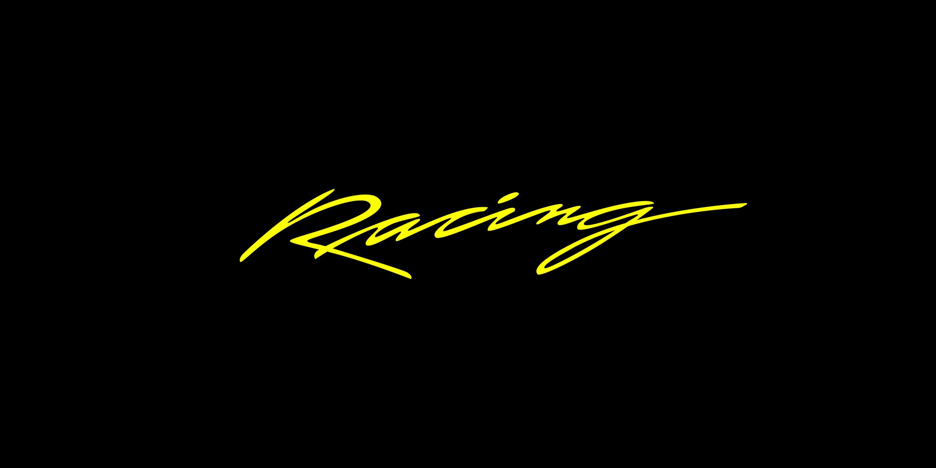 Racing Font Vector Lettering Sportscar Fonts for Champions High ...