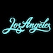 Los Angeles Lettering Vector Graphic: High-resolution Print, Sticker ...