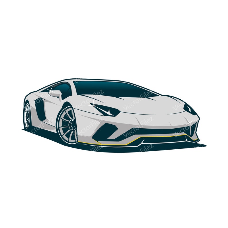 Lamborghini Aventador Vector Pink Luxury Sportscar PNG EPS - Etsy