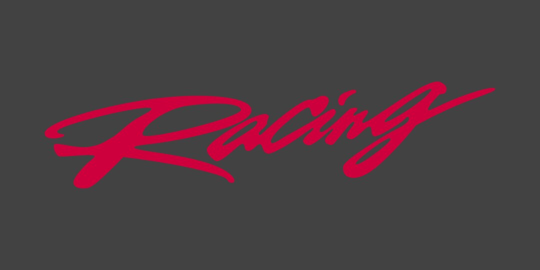 Racing Lettering Word Vector Sportscar Fonts for Champions High ...