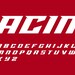 Racing Font Vector Aggressive Sportscar Fonts for Champions High ...