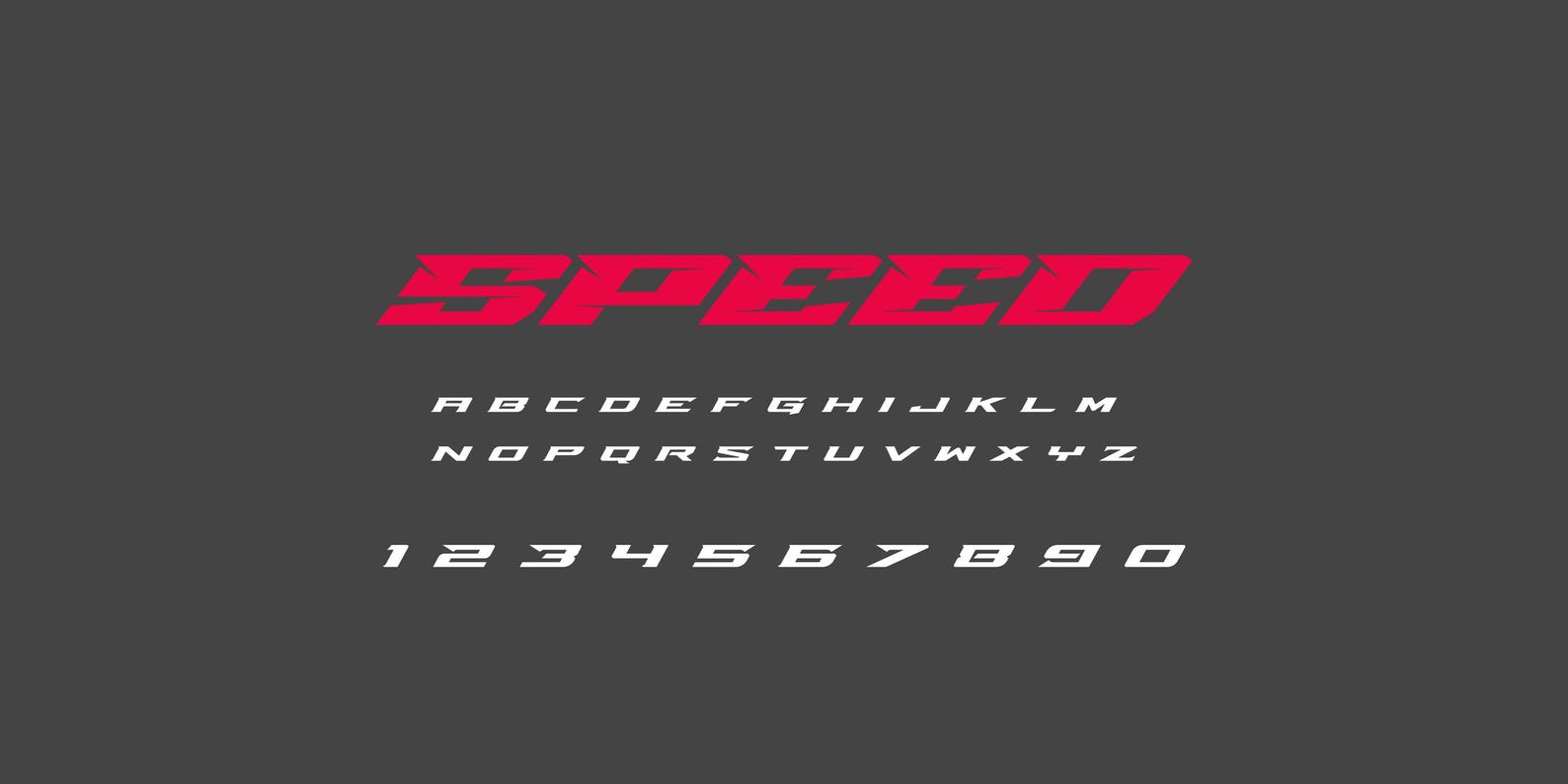 Speed Lettering Word Vector: Red Sportscar Letterings (digital Download ...