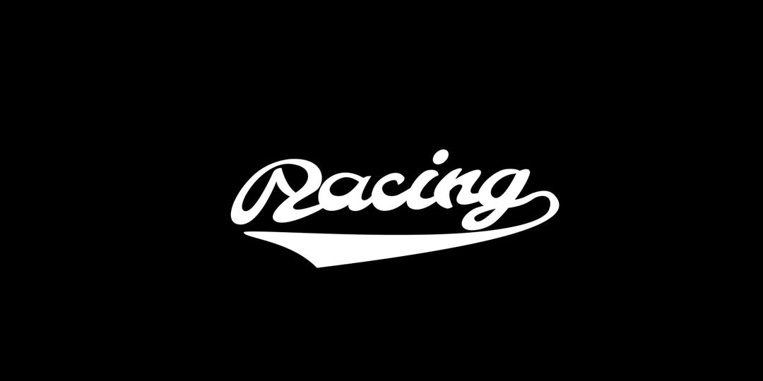 Racing Vintage Lettering Vector Sportscar Fonts for Champions High ...