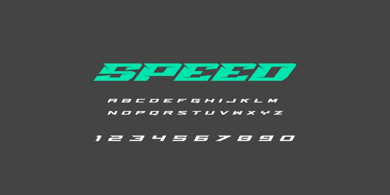 Speed Lettering Word Vector: Red Sportscar Letterings (digital Download ...