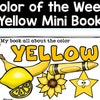 Colors of the Week: Red Mini Book for Early Readers - Etsy