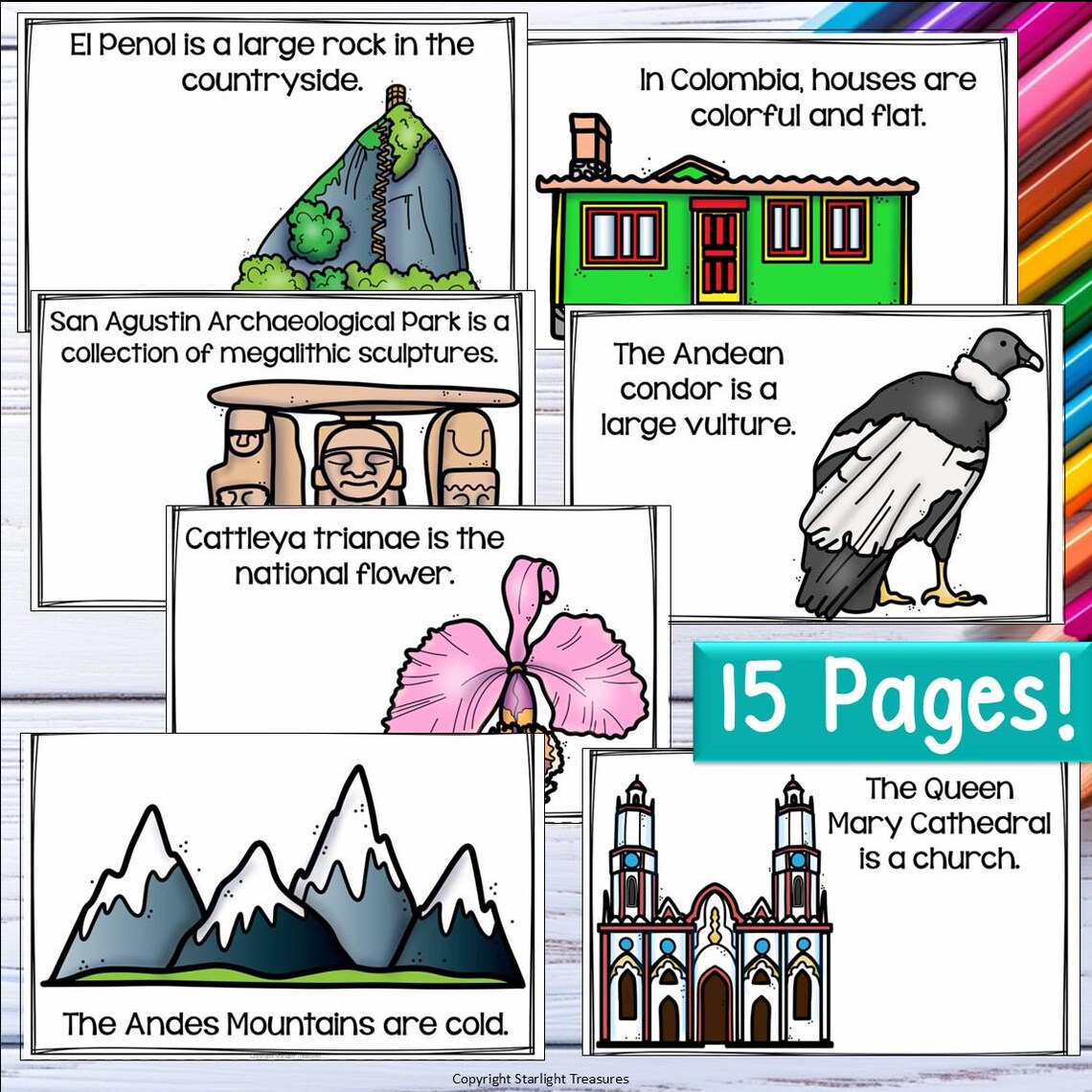 Colombia Mini Book for Early Readers - A Country Study Colombia ...