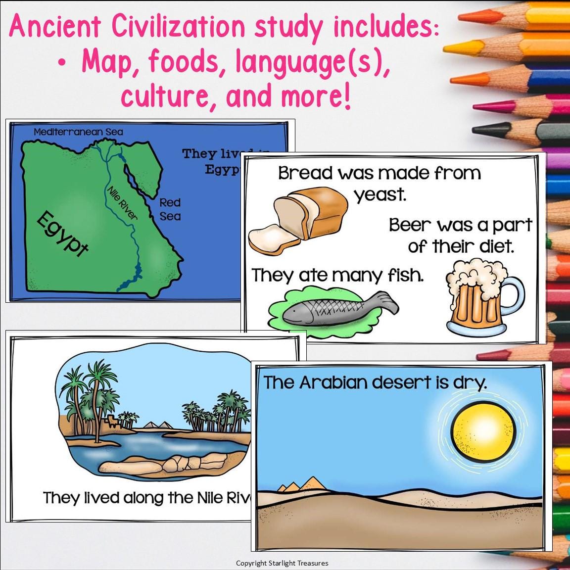 Ancient Egypt Mini Book for Early Readers - Ancient Civilizations ...