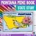 Montana Mini Book for Early Readers - A State Study - Etsy