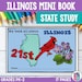 Illinois Mini Book for Early Readers - A State Study - Etsy