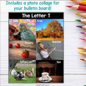Letter T Mini Book: Alphabet Learning Activity (digital Download - Etsy