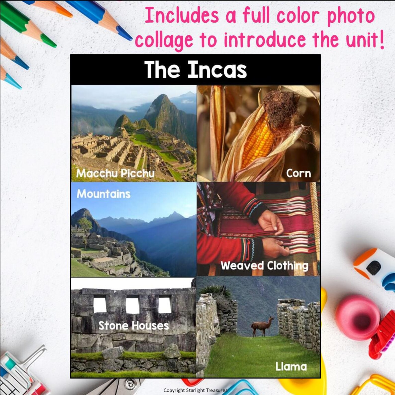 Inca Mini Book for Early Readers - Ancient Civilizations Activities - Etsy