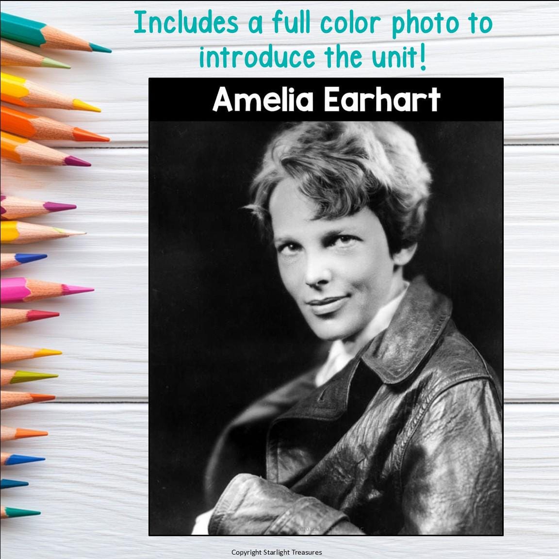 Amelia Earhart Mini Book for Early Readers: Women's History Month ...