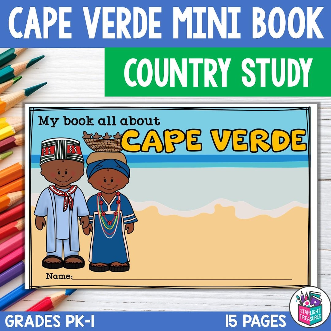 Cape Verde Mini Book: Country Study for Early Readers (digital Download ...