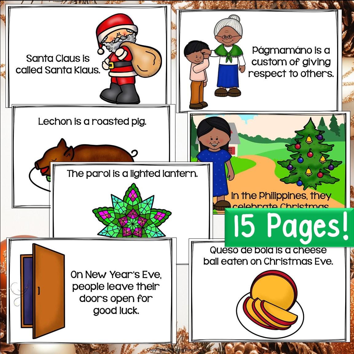 Christmas in the Philippines Mini Book: Early Reader Activities ...