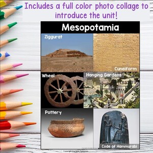 Mesopotamia Mini Book for Early Readers - Ancient Mesopotamia Activity ...