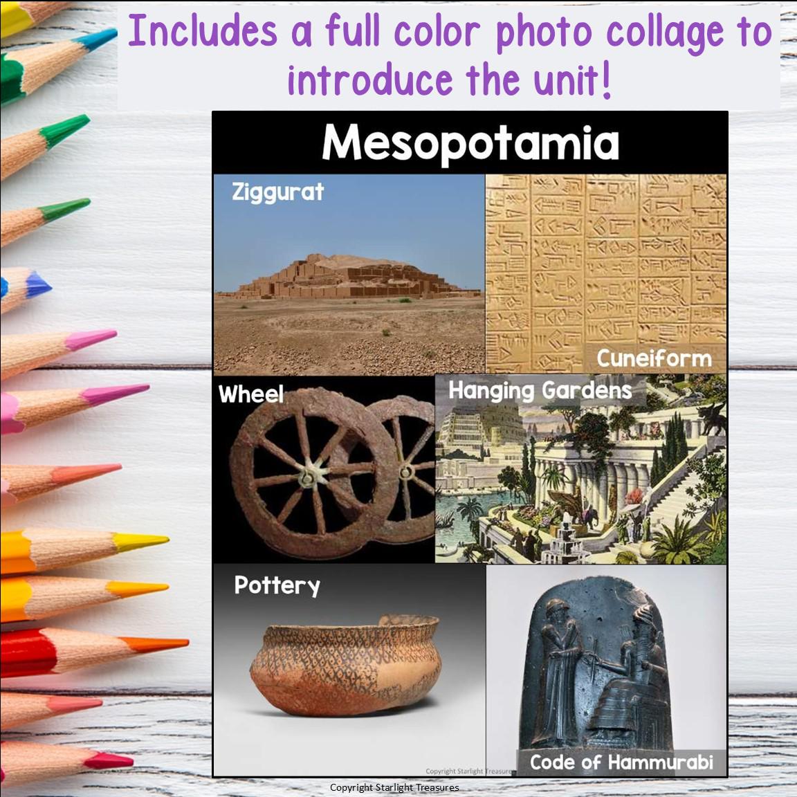 Mesopotamia Mini Book for Early Readers - Ancient Mesopotamia Activity ...
