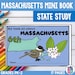 Massachusetts Mini Book for Early Readers - A State Study - Etsy