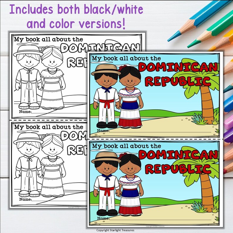 Dominican Republic Mini Book for Early Readers - A Country Study ...