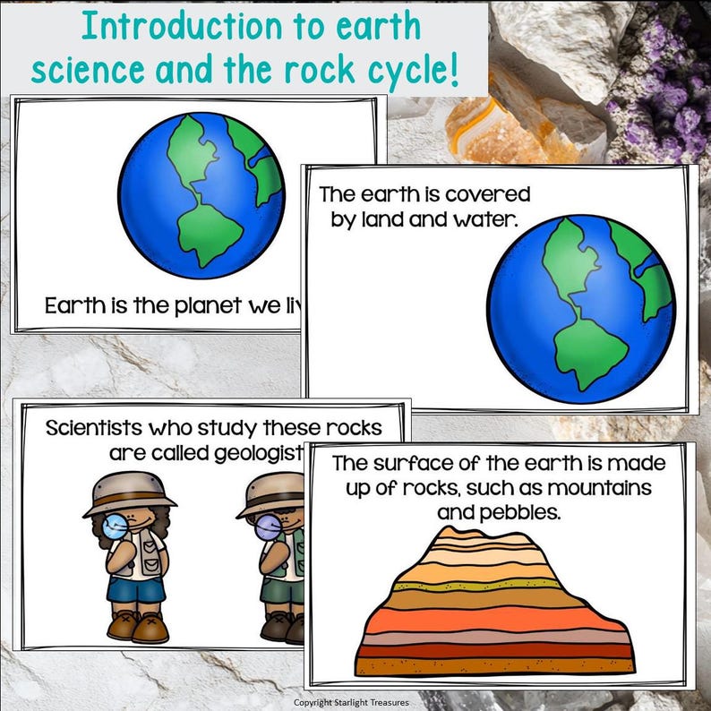 The Earth Mini Book for Early Readers: Geology and the History of the ...