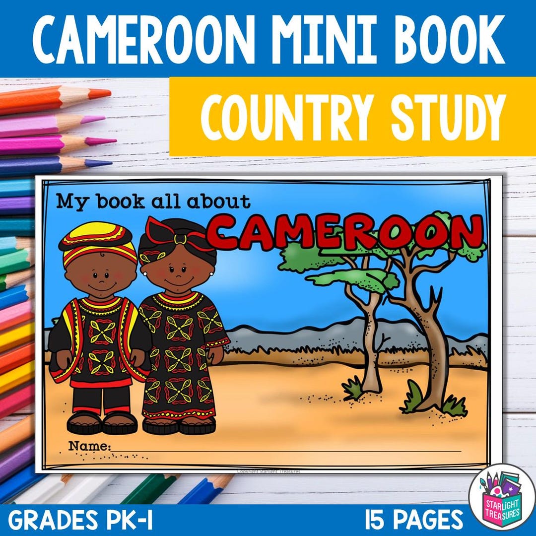 Cameroon Mini Book: Early Reader Country Study (digital Download) - Etsy