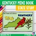 Kentucky Mini Book for Early Readers - A State Study - Etsy