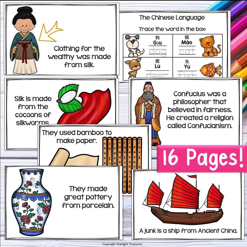Ancient China Mini Book for Early Readers - Ancient Civilizations ...