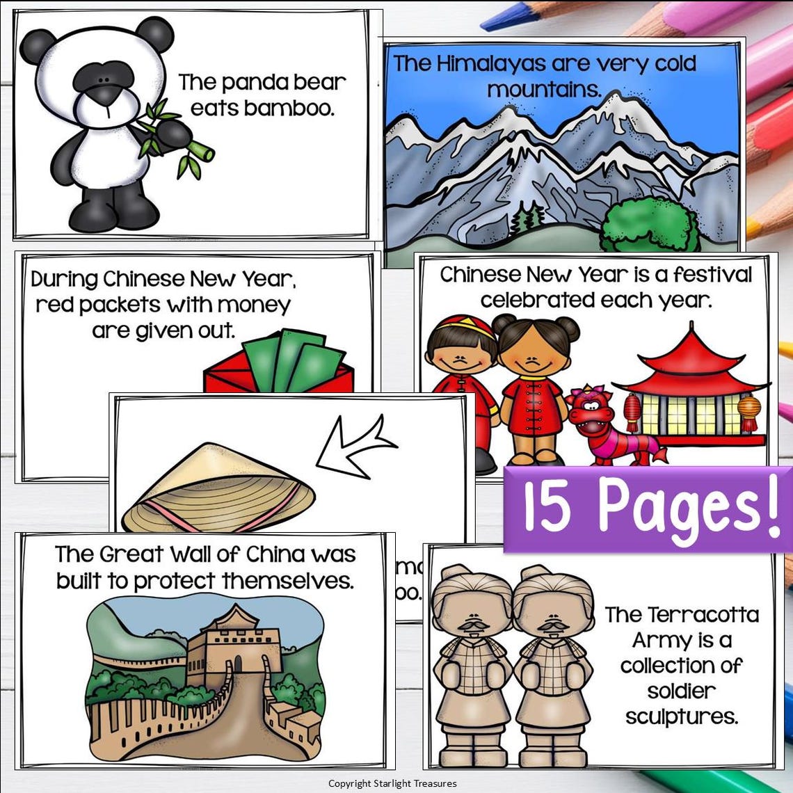China Mini Book for Early Readers - A Country Study - Etsy
