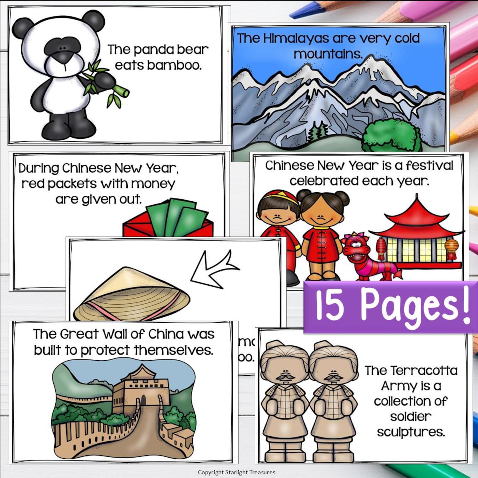 China Mini Book for Early Readers - A Country Study - Etsy