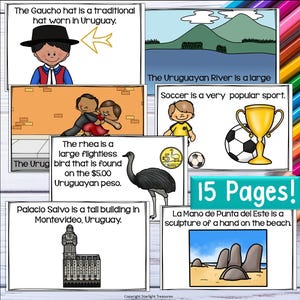 Uruguay Mini Book: Early Reader Country Study (digital Download) - Etsy