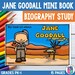 Jane Goodall Mini Book for Early Readers: Women's History Month ...