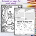 Woodland Animals Research Posters, Coloring Pages - Animal Research ...