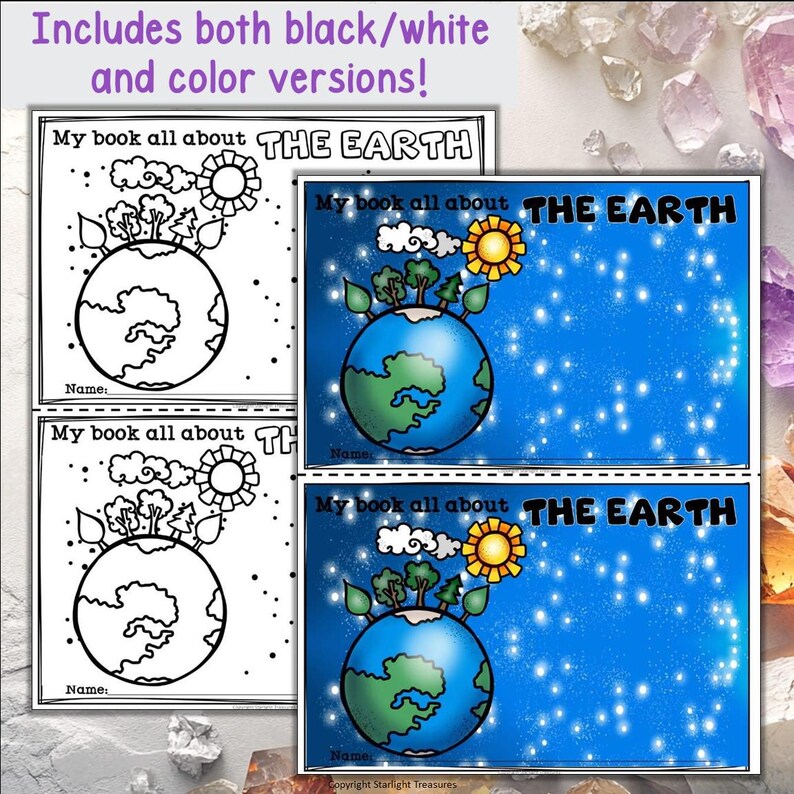 The Earth Mini Book for Early Readers: Geology and the History of the ...
