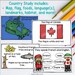 Canada Mini Book for Early Readers - A Country Study - Etsy
