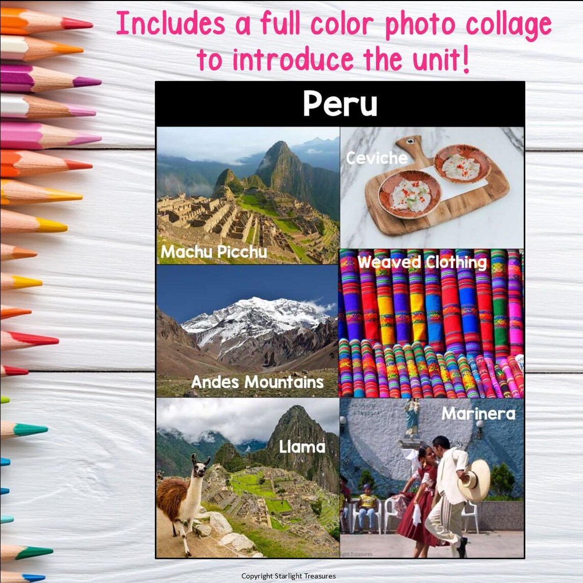 Peru Mini Book for Early Readers - A Country Study - Etsy