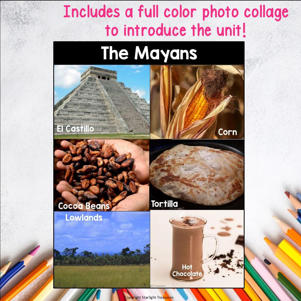 Mayan Mini Book for Early Readers - Ancient Civilizations Activities - Etsy