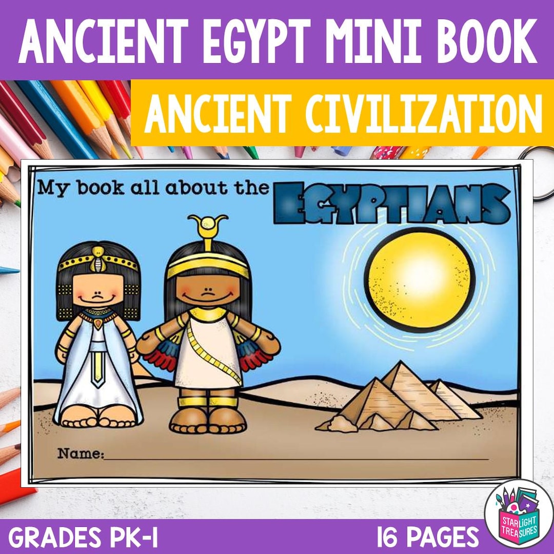Ancient Egypt Mini Book for Early Readers - Ancient Civilizations ...