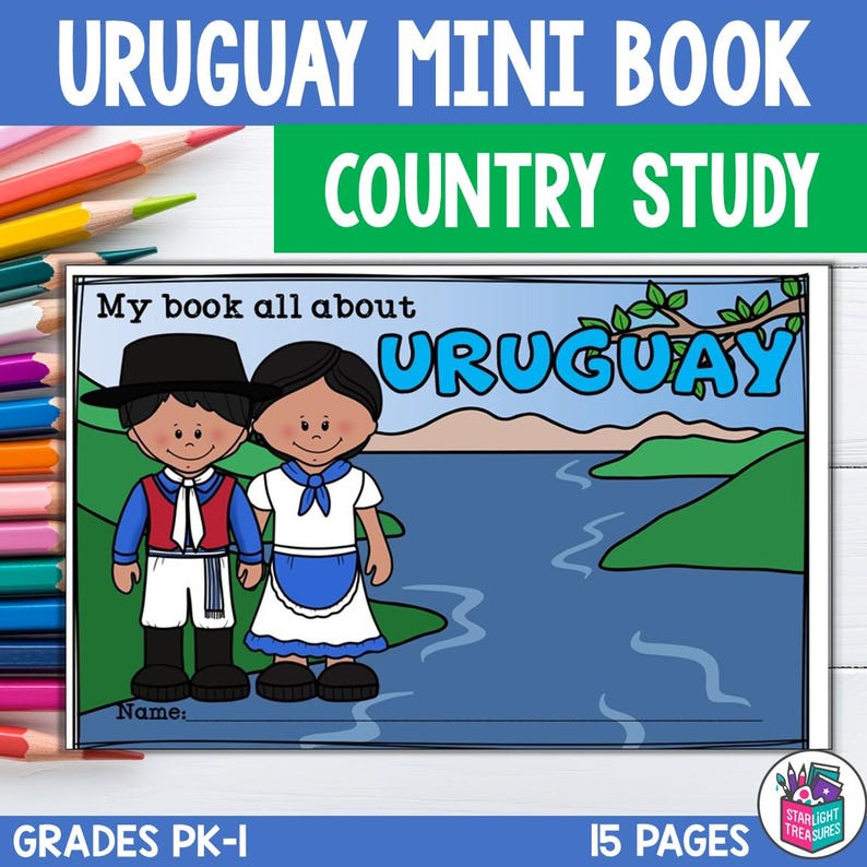 Uruguay Mini Book: Early Reader Country Study (digital Download) - Etsy