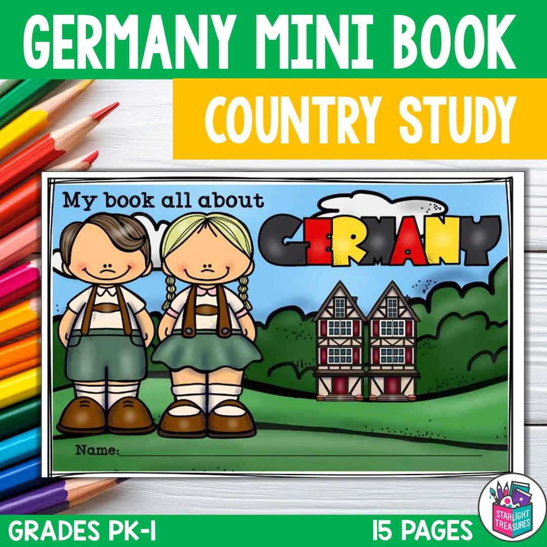 Germany Mini Book: Country Study for Early Readers (digital Download ...