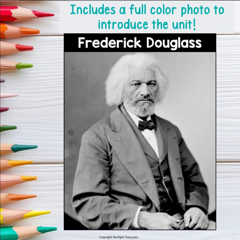 Frederick Douglass Mini Book for Early Readers: Black History Month ...