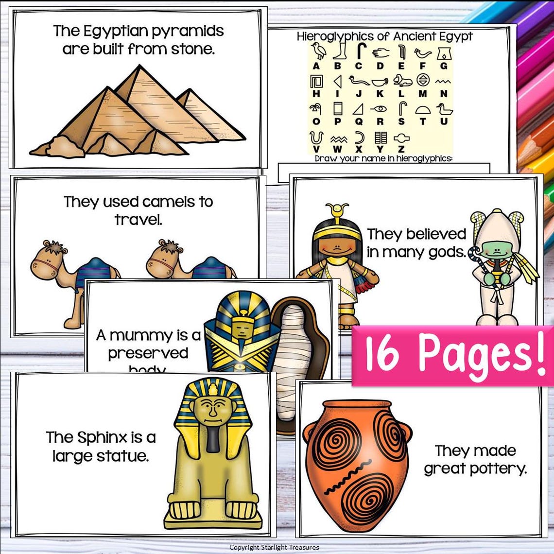 Ancient Egypt Mini Book for Early Readers - Ancient Civilizations ...