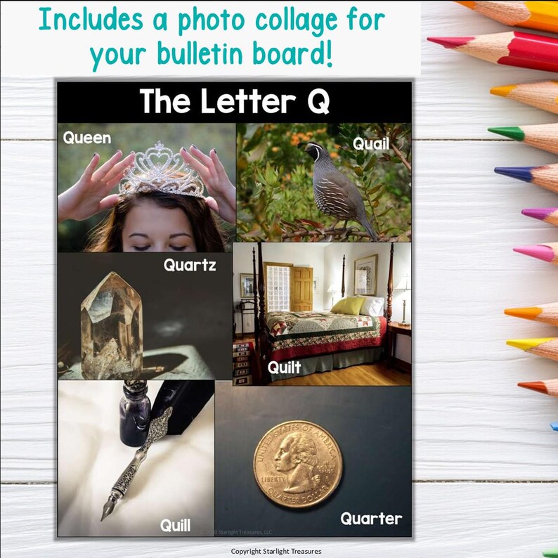 Letter Q Mini Book: Alphabet Learning Activity (digital Download) - Etsy