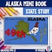 Alaska Mini Book for Early Readers - A State Study - Etsy