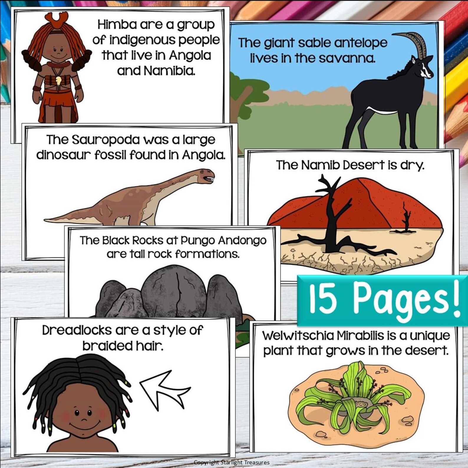 Angola Mini Book for Early Readers - A Country Study - Etsy