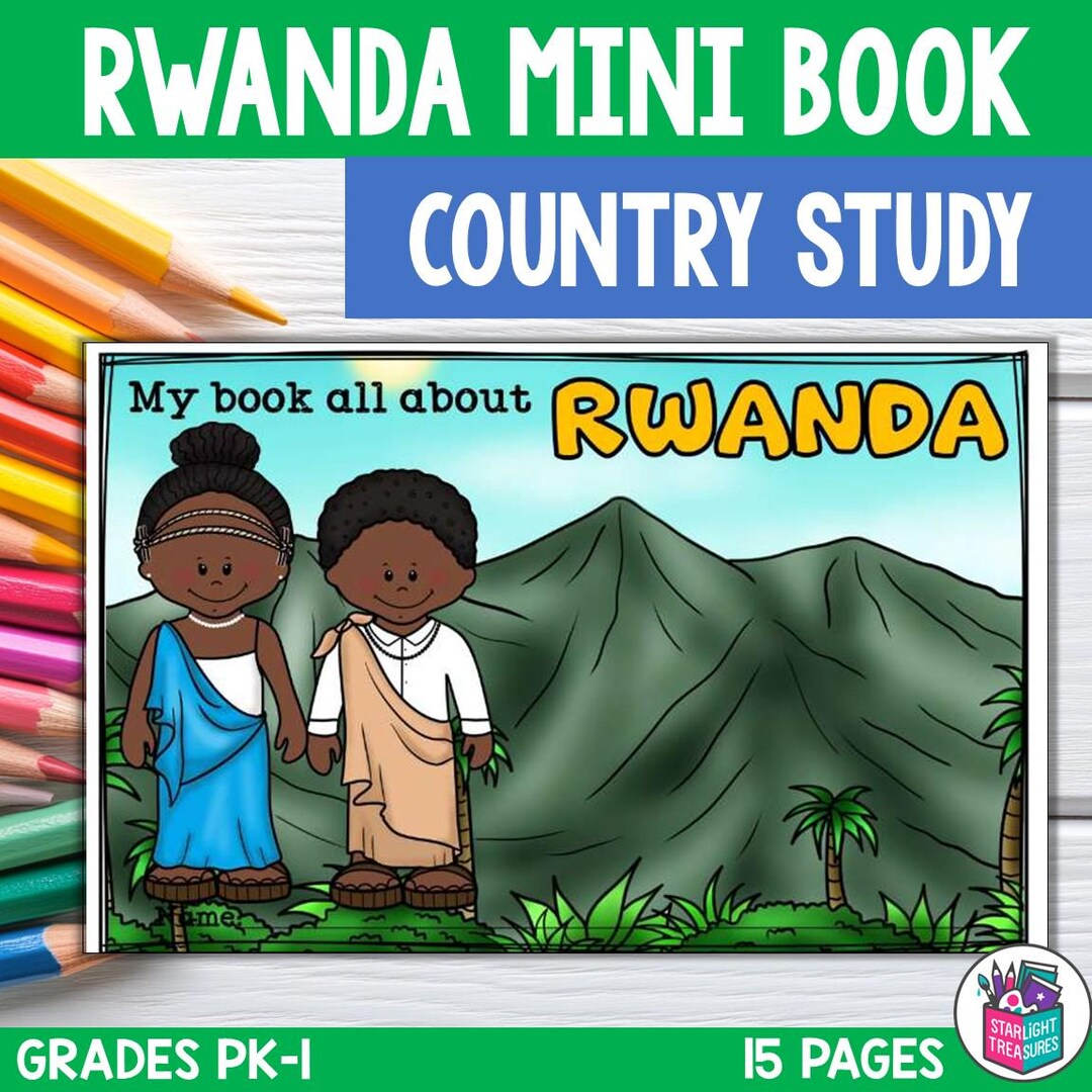 Rwanda Mini Book: Early Readers Country Study (digital Download) - Etsy